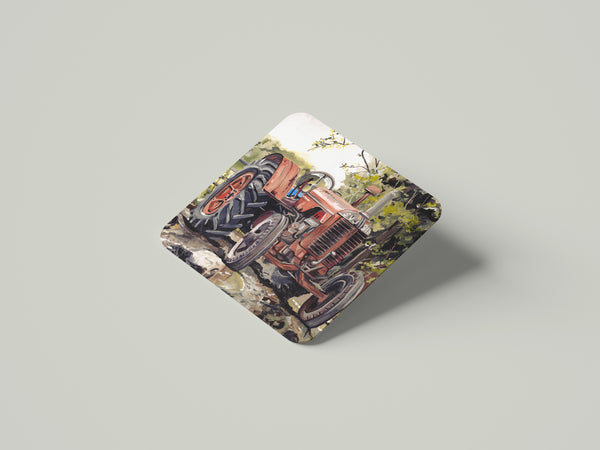 Case DEX Tractor Coaster – AmyStewartArt